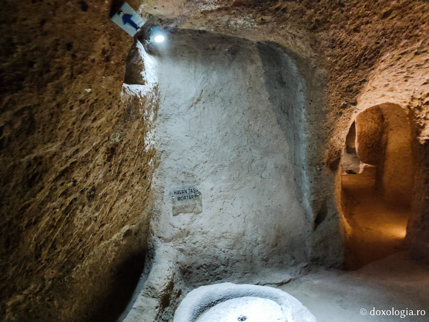 (Foto) Oraşul subteran Kaymakli din Cappadocia | Doxologia