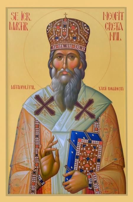 Sfântul Ierarh Martir Neofit Cretanul, Mitropolitul Țării Românești ...