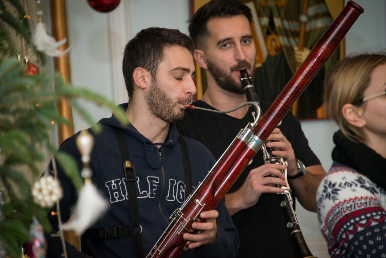 Colindători la Reședința Mitropolitană - Cvintet, Universitatea de Arte ...