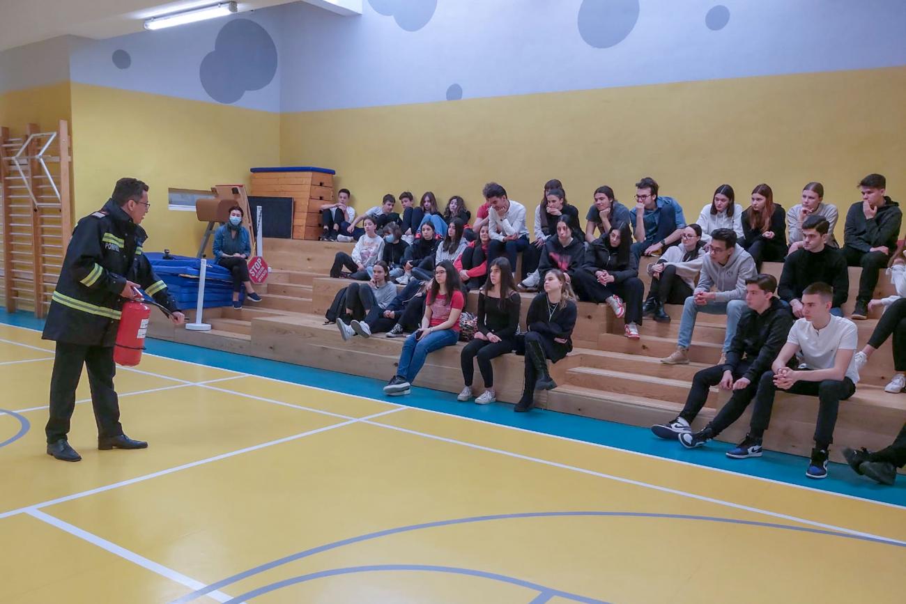 Instructaj PSI-SU la Școala „Varlaam Mitropolitul” | Doxologia