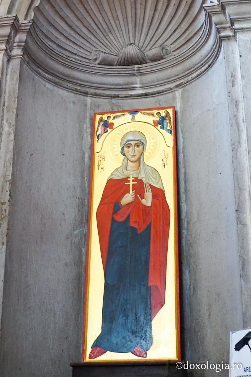 (Foto) Sfânta Muceniță Lucia din Siracuza – Biserica San Geremia din ...