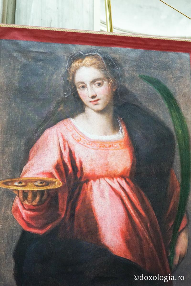 (Foto) Sfânta Muceniță Lucia din Siracuza – Biserica San Geremia din ...